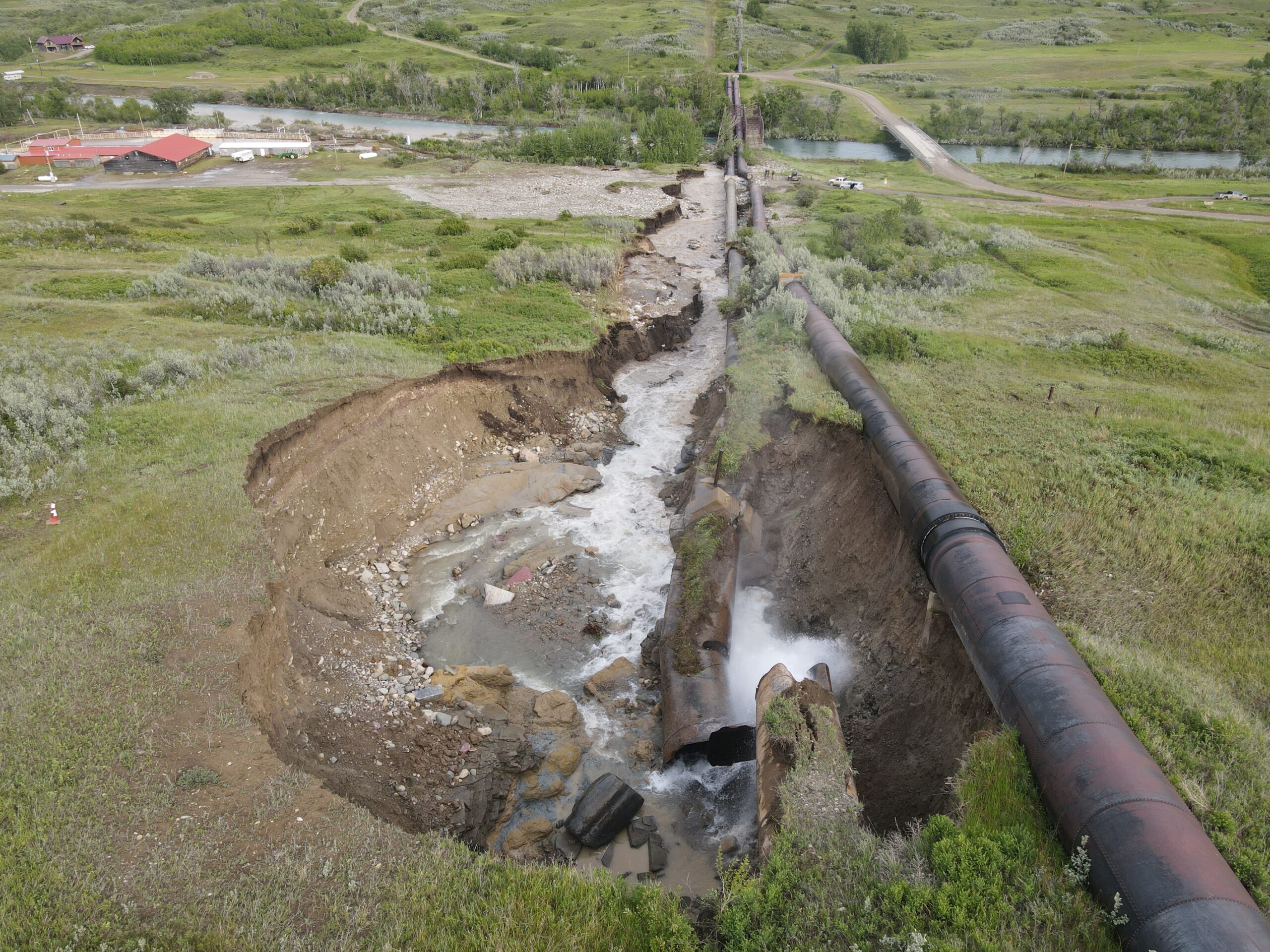 2024 St. Mary Siphon Failure Gallery - Milk River Irrigation