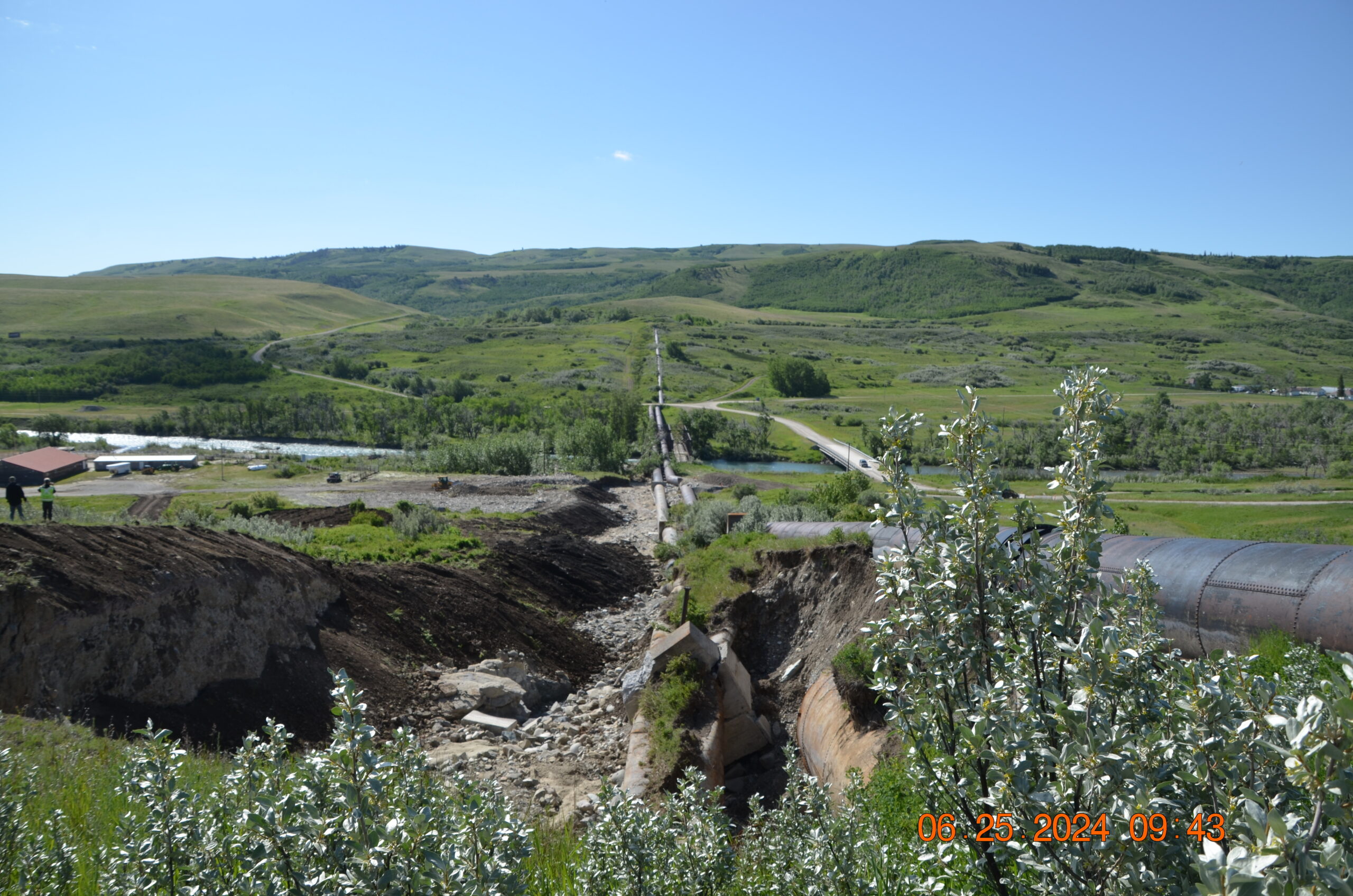 St. Mary Siphon Failure Gallery - Milk River Project